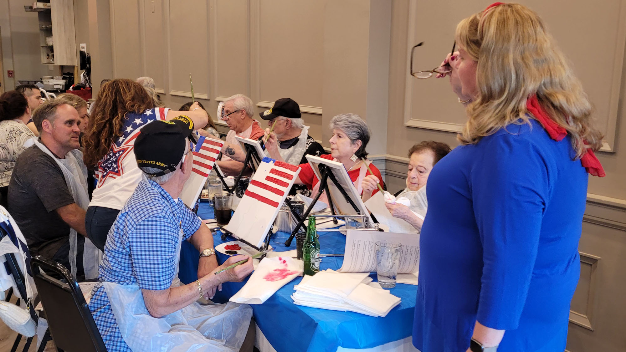 Paint Night Fundraiser for Paint 4 a Vet - Long Island Professional Network