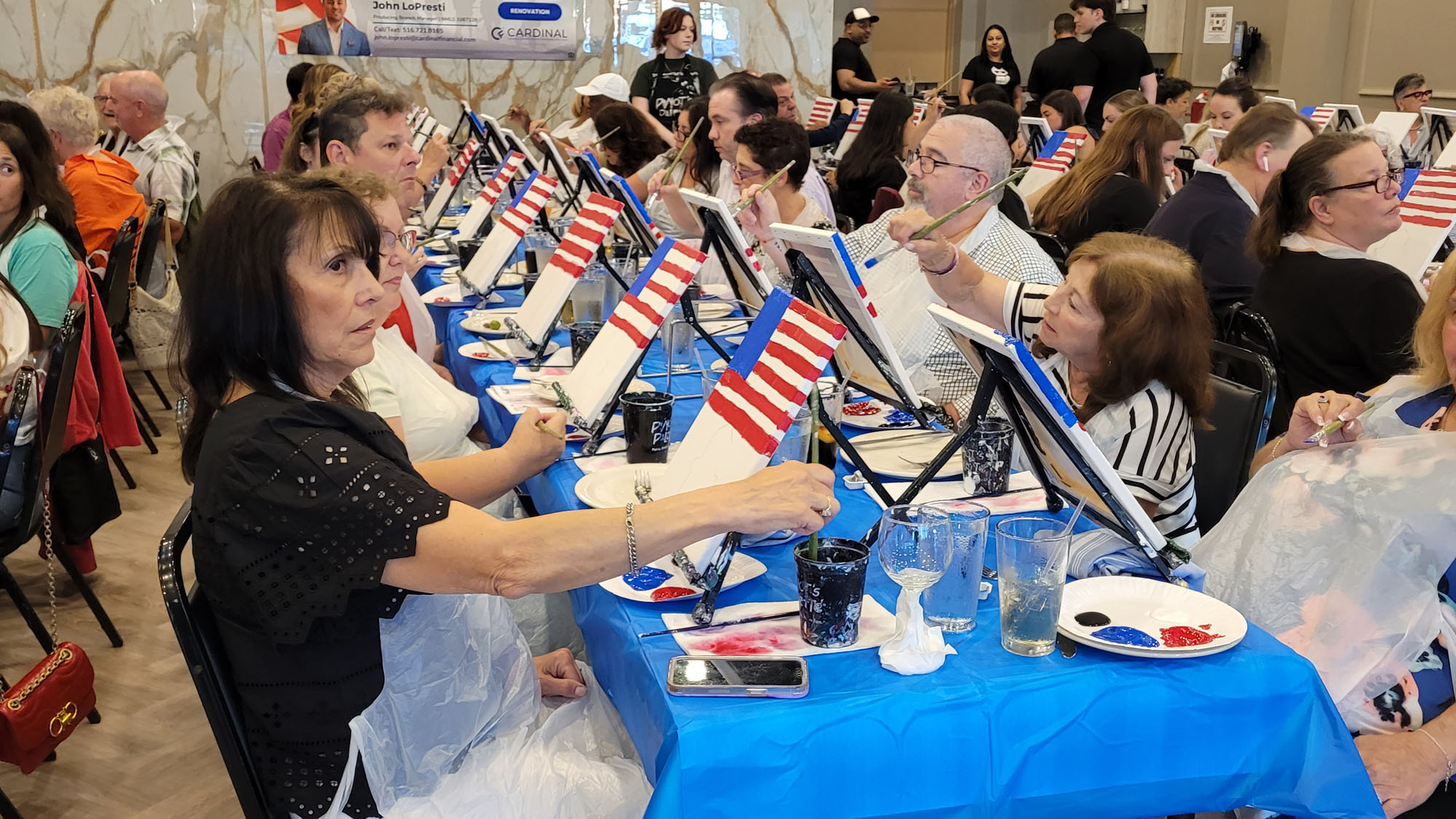 Paint Night Fundraiser for Paint 4 a Vet - Long Island Professional Network
