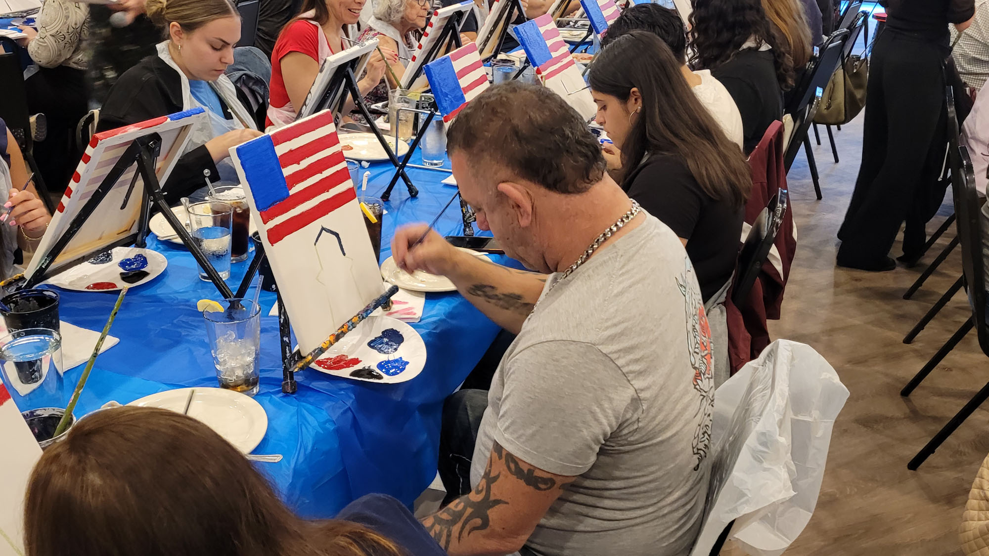 Paint Night Fundraiser for Paint 4 a Vet - Long Island Professional Network