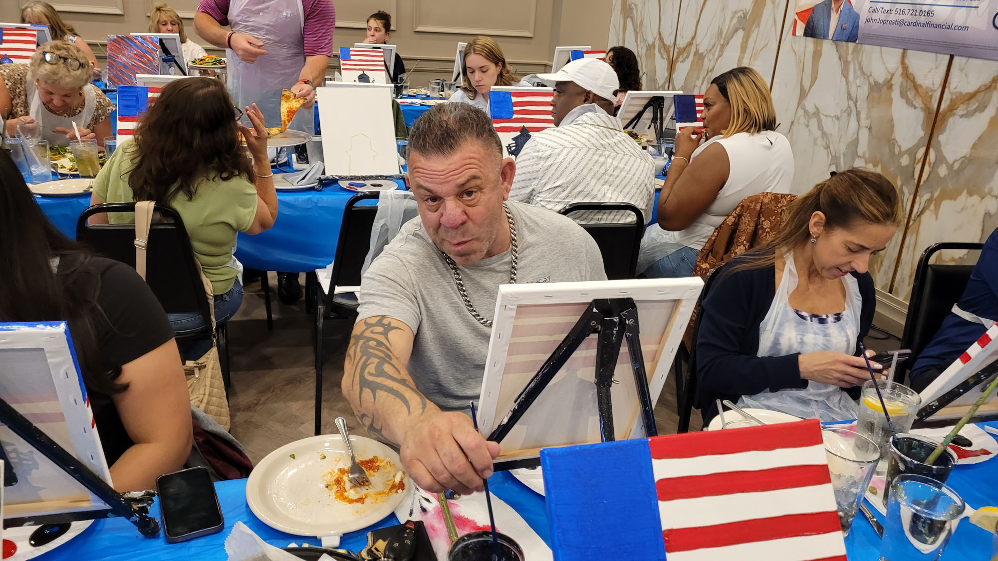 Paint Night Fundraiser for Paint 4 a Vet - Long Island Professional Network