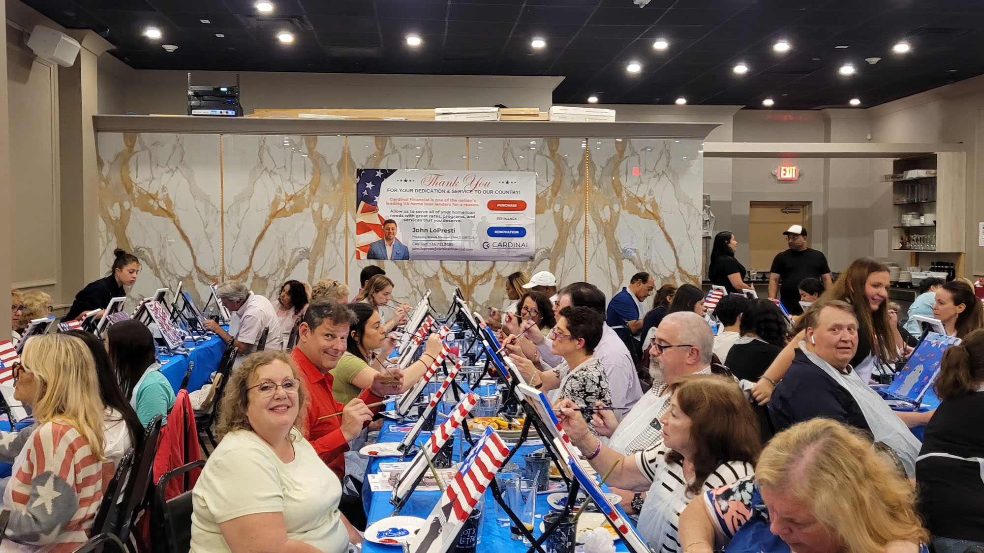 Paint Night Fundraiser for Paint 4 a Vet - Long Island Professional Network