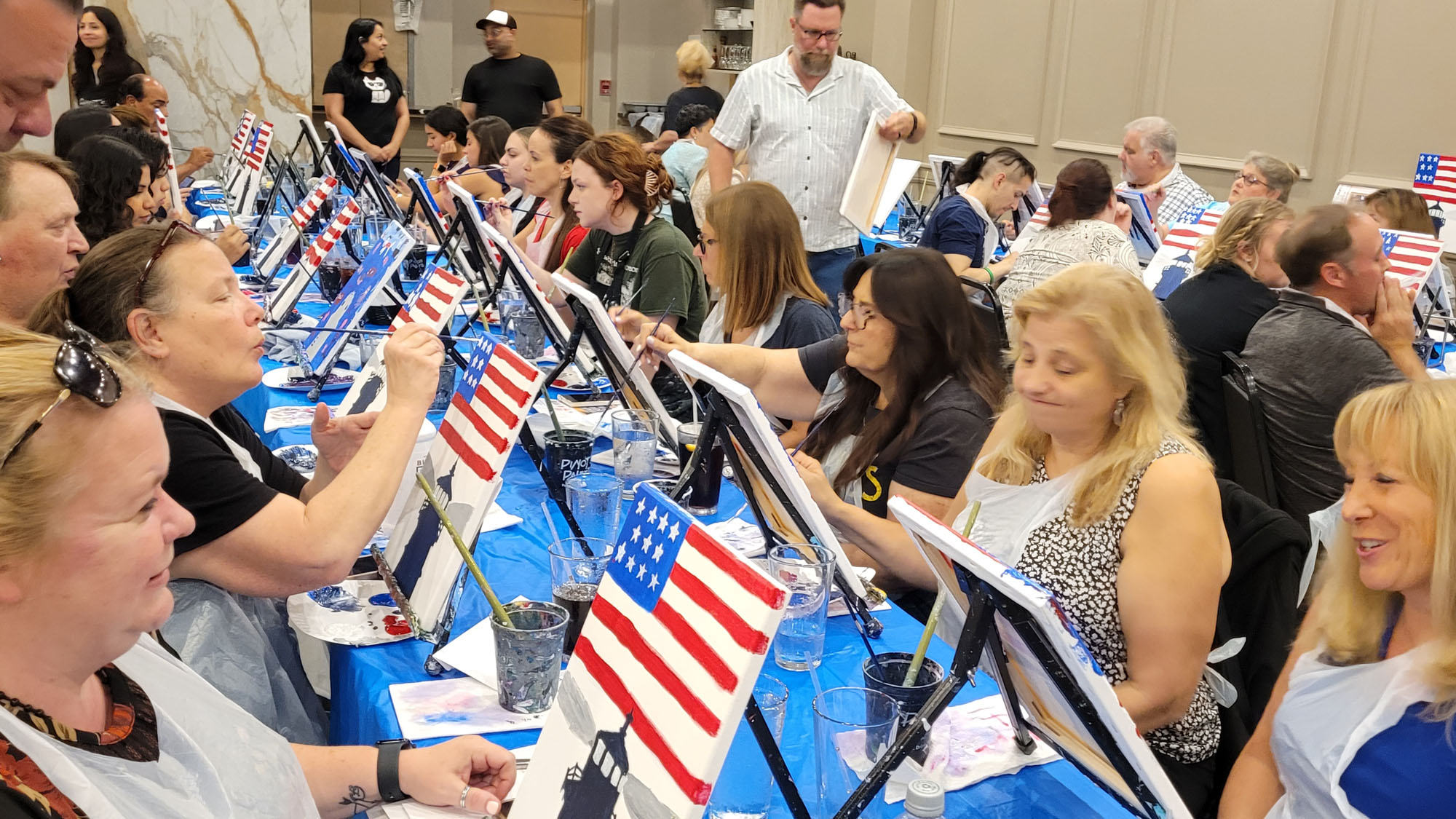 Paint Night Fundraiser for Paint 4 a Vet - Long Island Professional Network